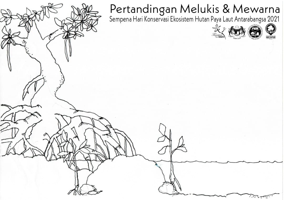 Template Pertandingan Melukis & Mewarna HEHPL 2021 FRIM